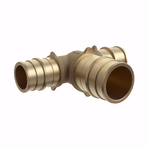 LF 3/4X3/4X1 PEX BRS TEE