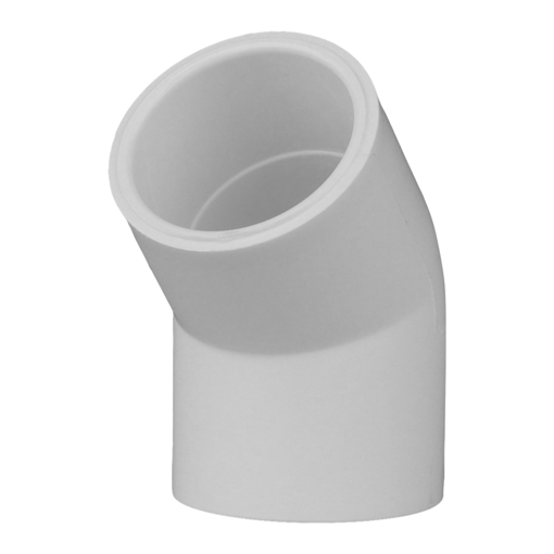 3/4" Sch. 40 PVC 45° Elbow, S x S